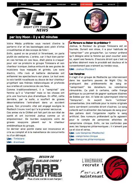 Cyberpunk RED le Jeu de Rôle Officiel, La communauté FR